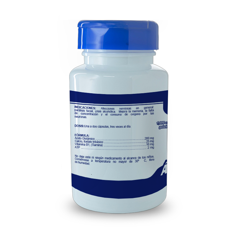 Quinfica: Ácido Glutámico +B6 & ATP