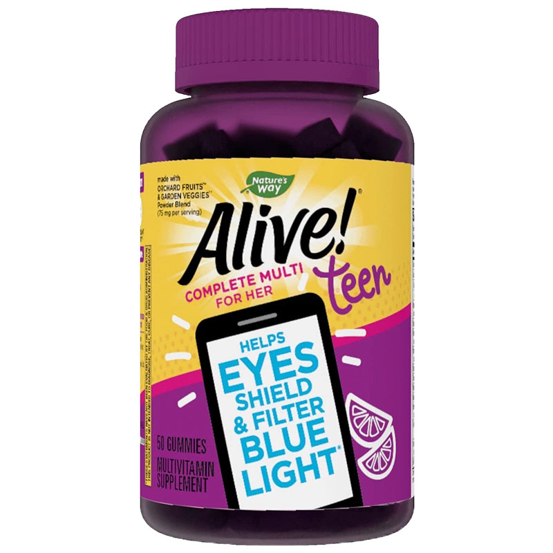 Quinfica: Multivitamínico en gomitas para mujer adolescente Alive!®